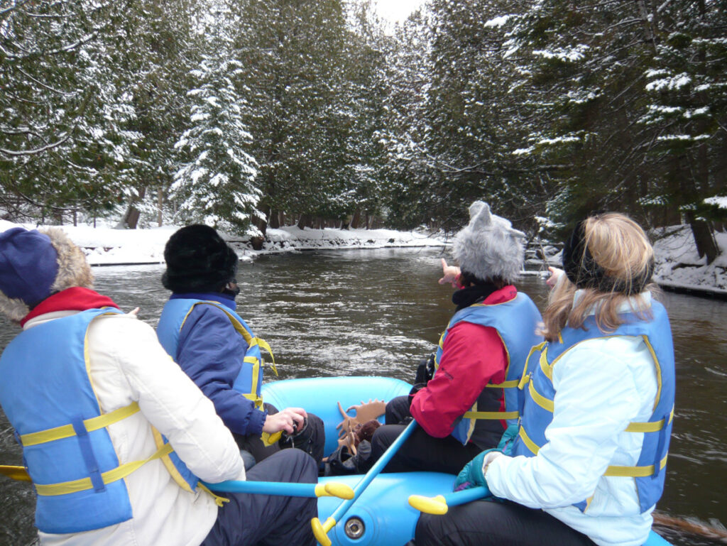 Winter Rafting Michigan | Treetops Resort
