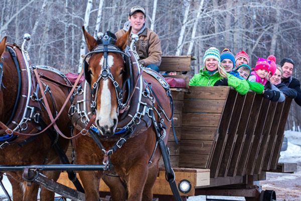 2025 Winter Sleigh Rides | Events | Treetops Resort